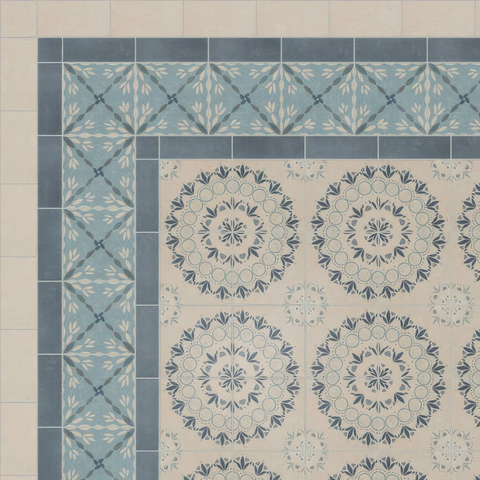Adventuras Palma Blue Porcelain from Hyperion Tiles