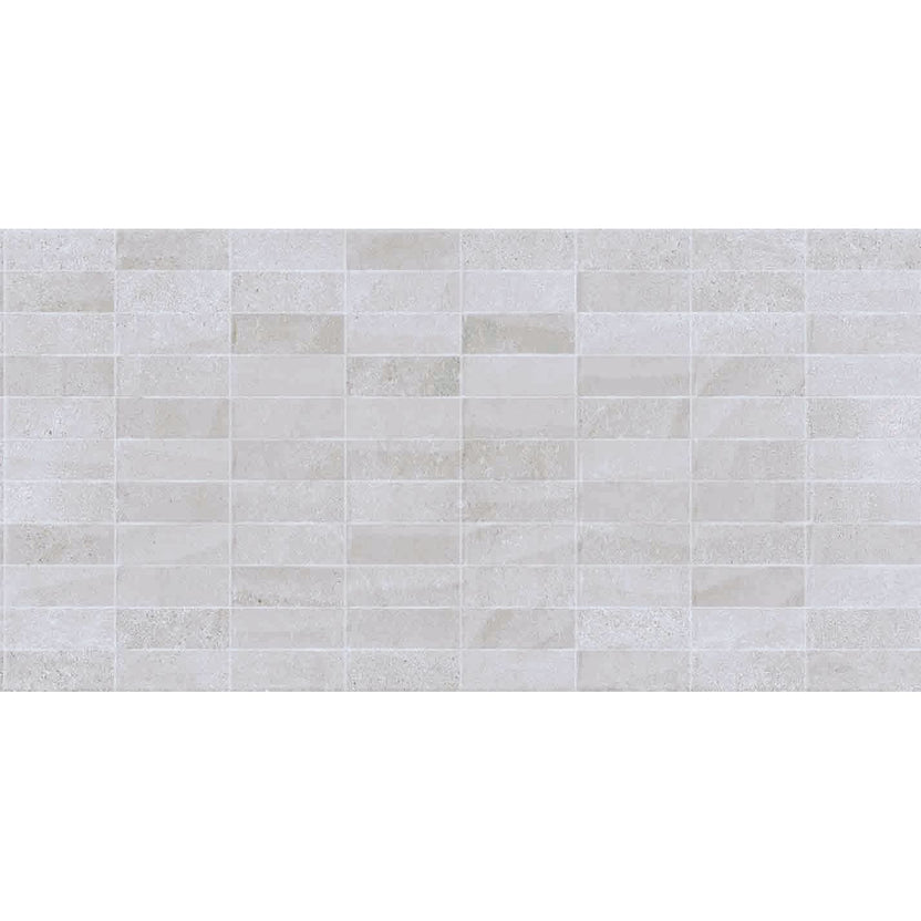 Mono Hex Porcelain Mosaic Noir from Hyperion Tiles