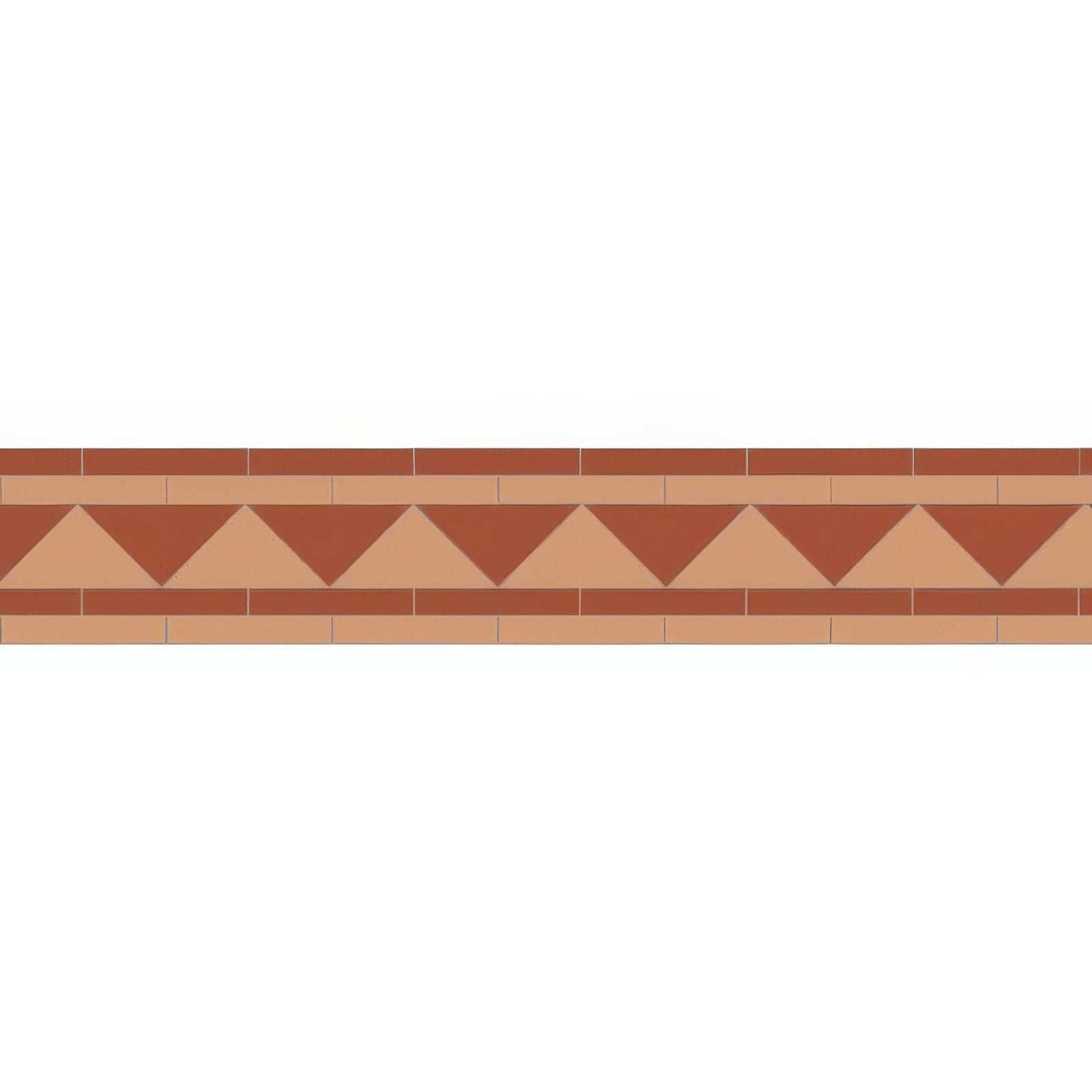 Byron Red & Buff from Hyperion Tiles