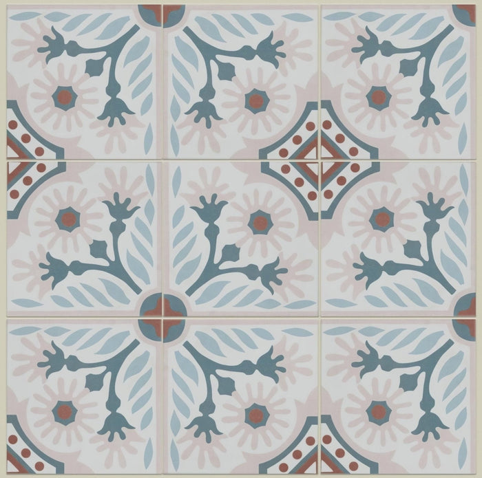 Cabana Porcelain Flamingo Tree from Hyperion Tiles