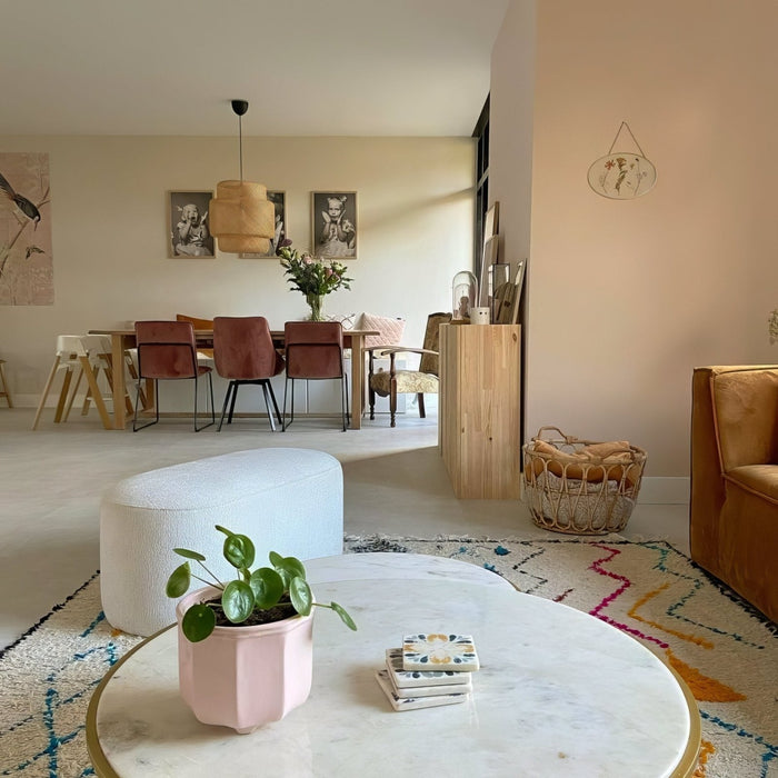 Coquille F529 Small Vinyl Tiles from Hyperion Tiles