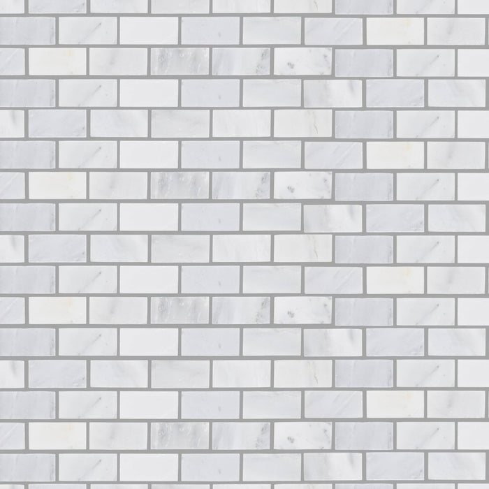 Fired Earth East Hampton Brick Marble Mosaic | Hyperion Tiles