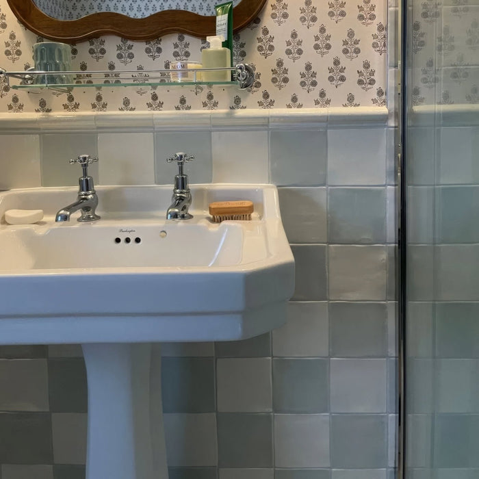 Forecast Arran Square Glazed Tile from Hyperion Tiles