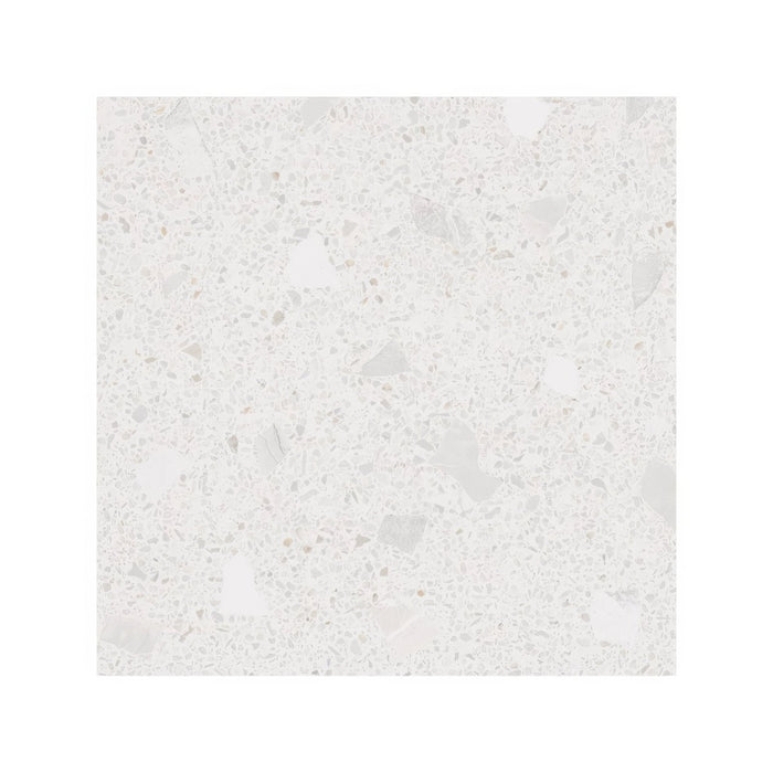 Frammento White Terrazzo Effect Porcelain Tile from Hyperion Tiles