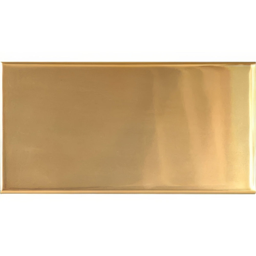 Gold (Metallic) Half Tile from Hyperion Tiles