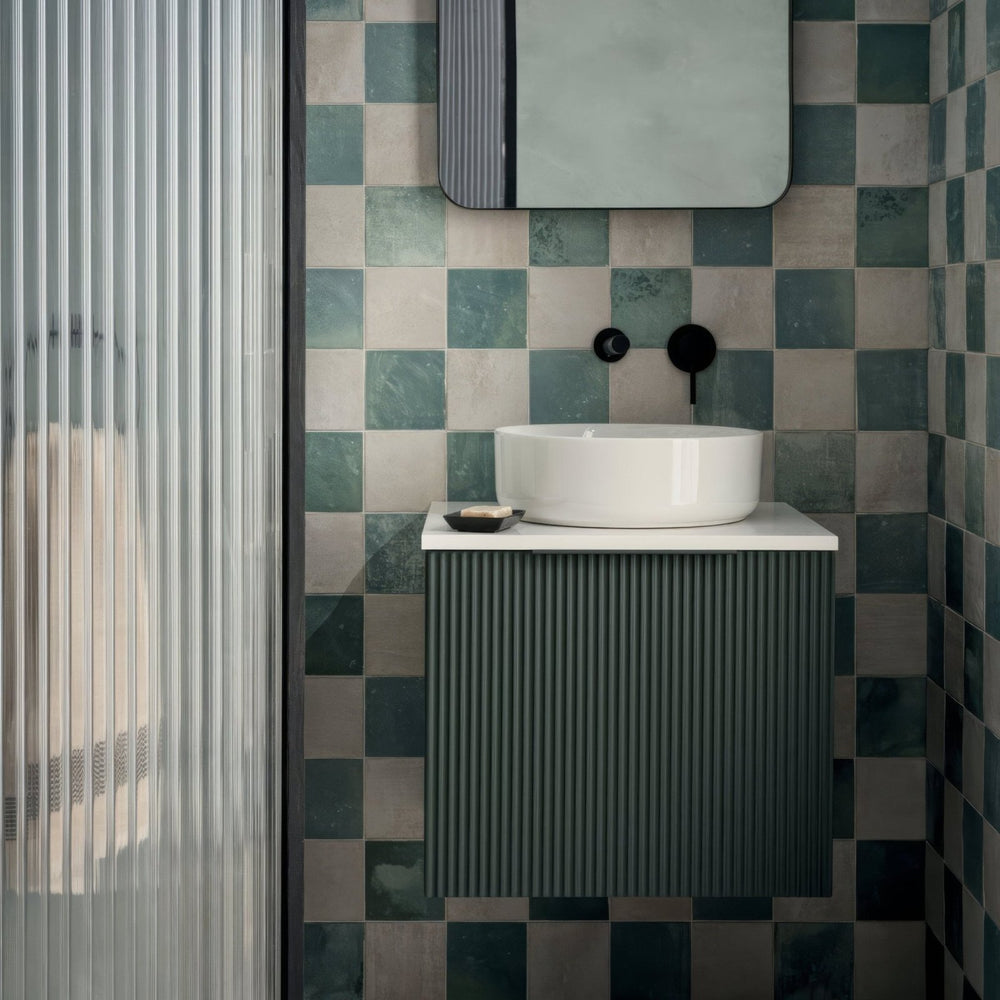Kelmscott Green Tile from Hyperion Tiles