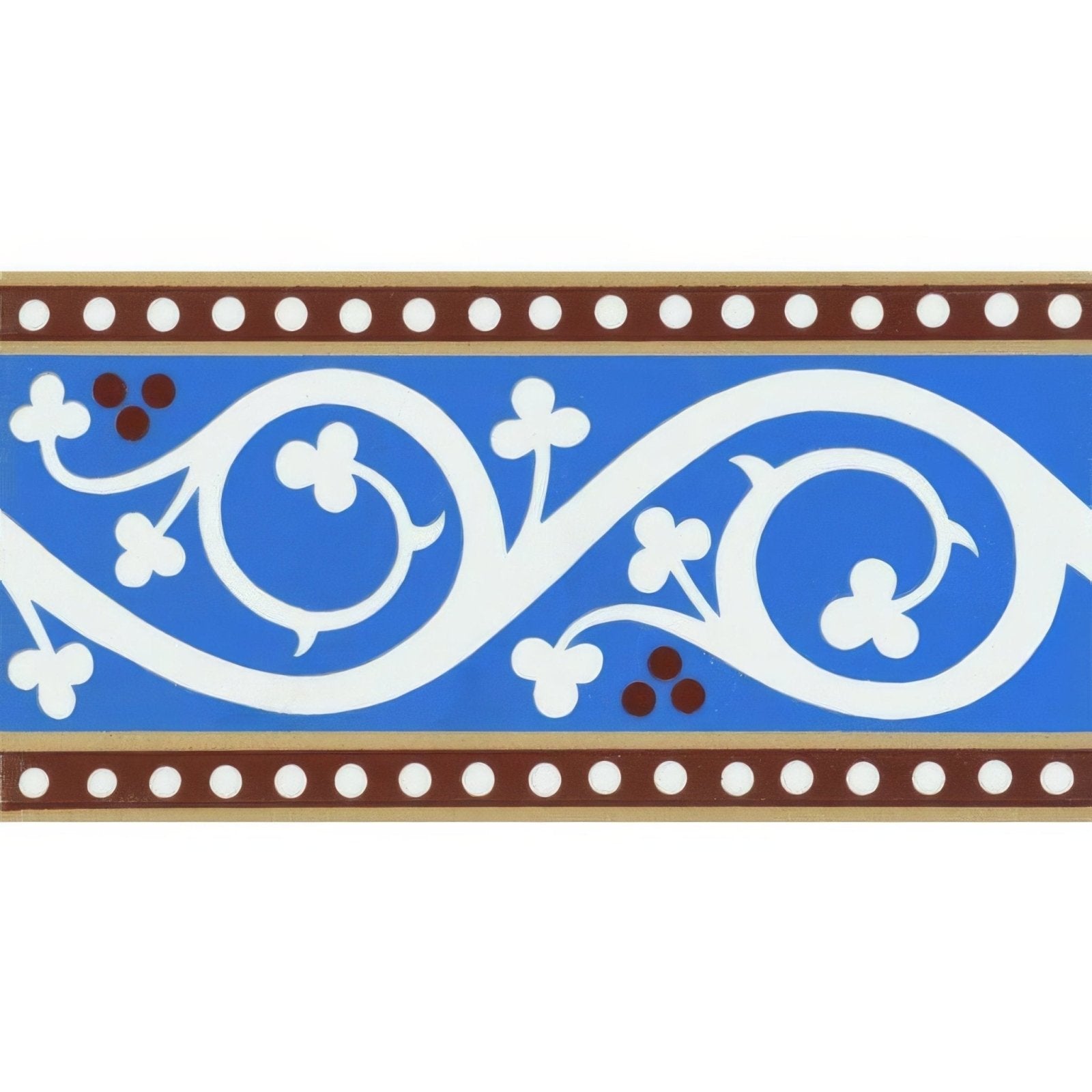 Kitchener Border Blue from Hyperion Tiles