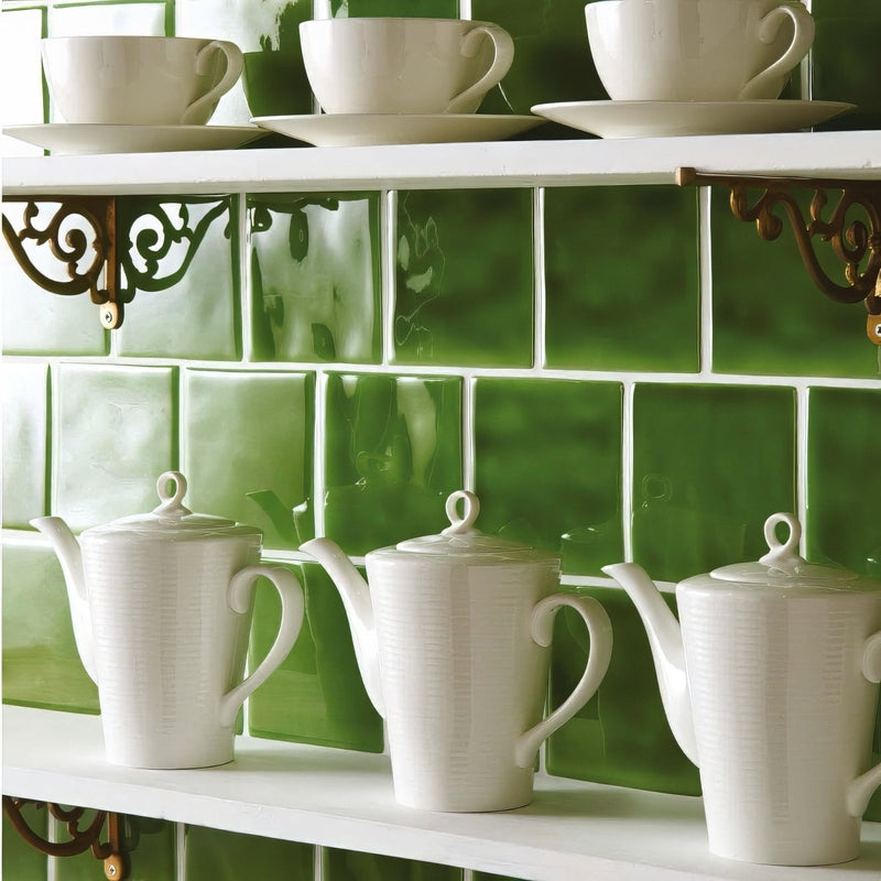 Lime Green Field Tile from Hyperion Tiles