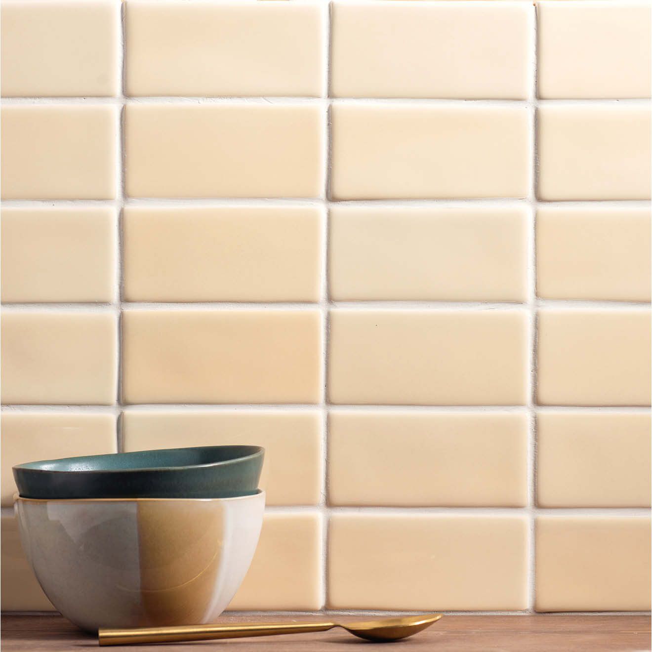 Original Style Classic Maize Half Tile | Hyperion Tiles