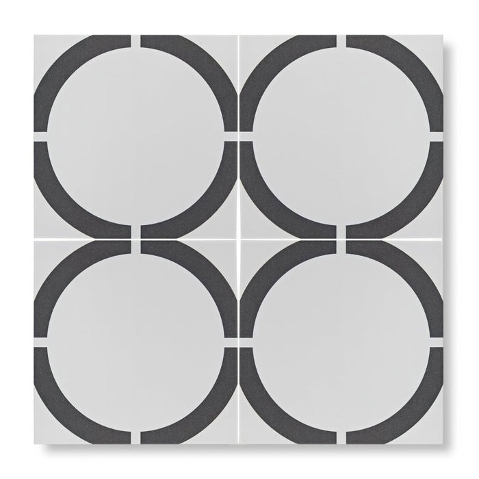Neisha Crosland Tulia Hula Hoop Black from Hyperion Tiles