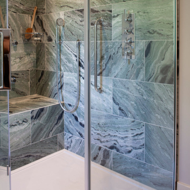 Seaspray Green Marble 30 x 60cm from Hyperion Tiles