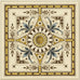 Symmetrical Classical Pattern Single Tile on County White from Hyperion ...