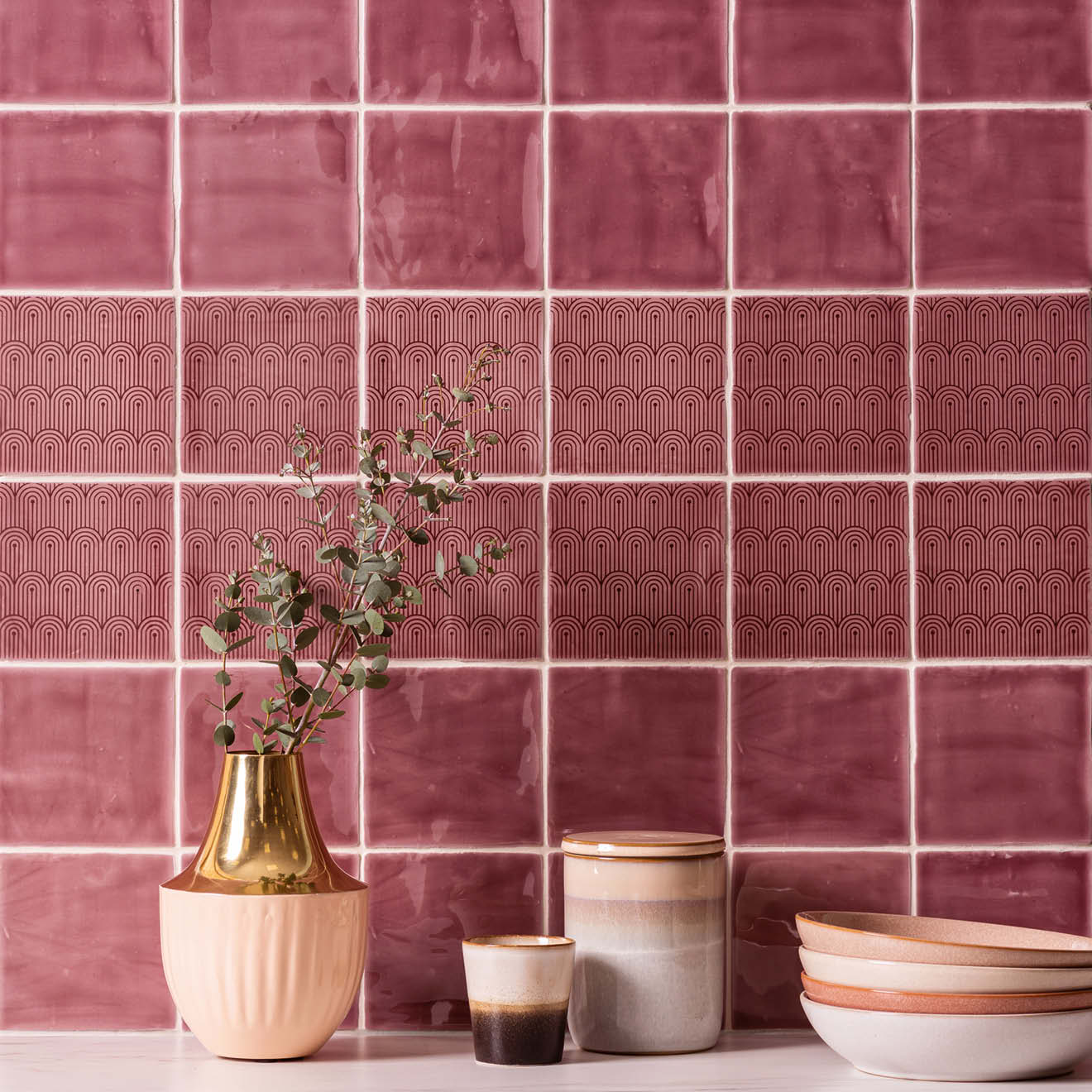 Tayberry Field Tile from Hyperion Tiles