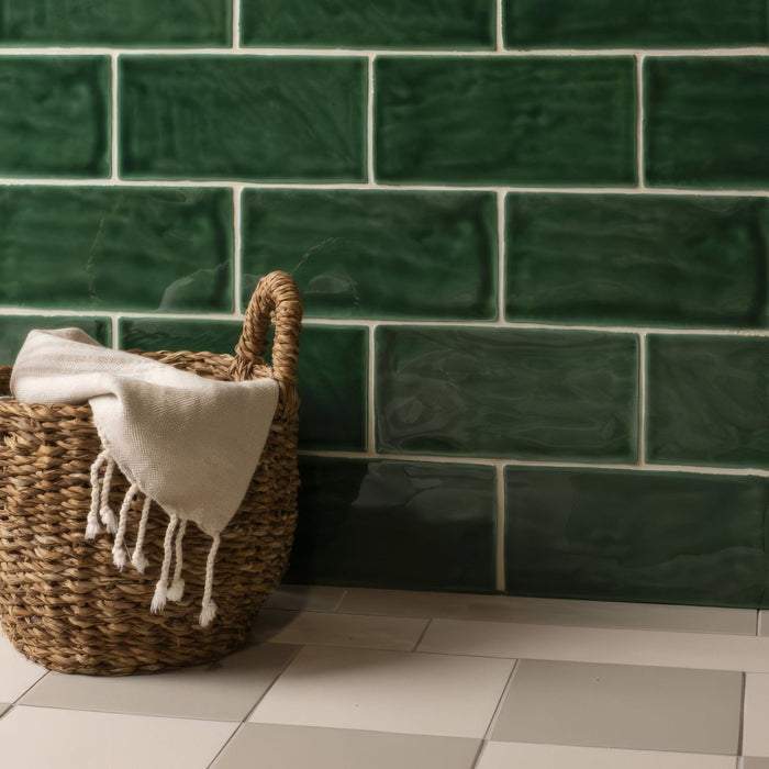 Tourmaline Brick Tile from Hyperion Tiles