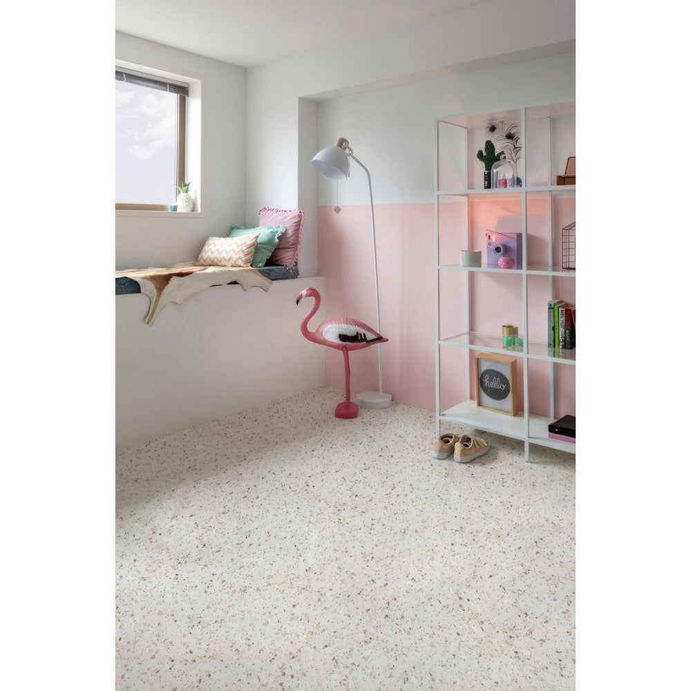 Verona F023 Terrazzo Big Vinyl Tiles from Hyperion Tiles