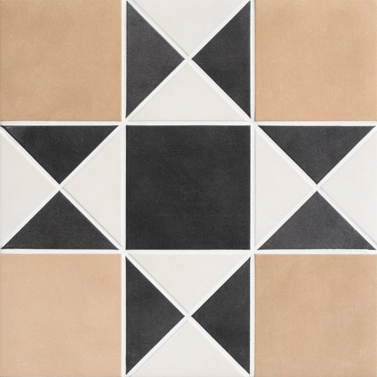 Victorian Style Porcelain Finchley Pattern Sandstone from Hyperion Tiles