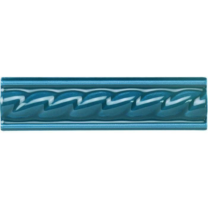 Baroque Blue Rope Moulding - Hyperion Tiles