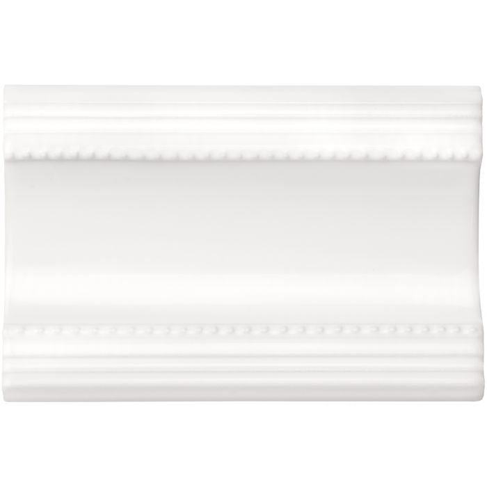 Brilliant White Plain Cornice - Hyperion Tiles