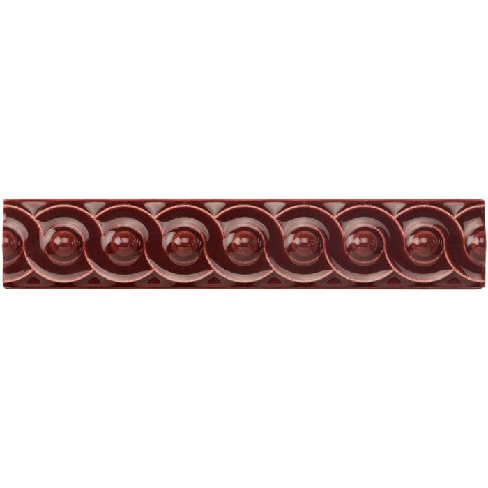 Burgundy Scroll Moulding - Hyperion Tiles