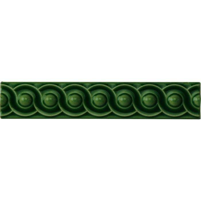 Edwardian Green Scroll Moulding - Hyperion Tiles