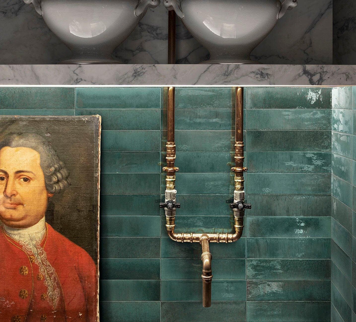 Luminous Lume Turquoise | Hyperion Tiles