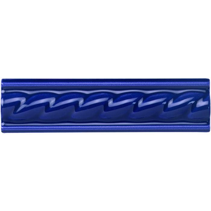 Royal Blue Rope Moulding - Hyperion Tiles