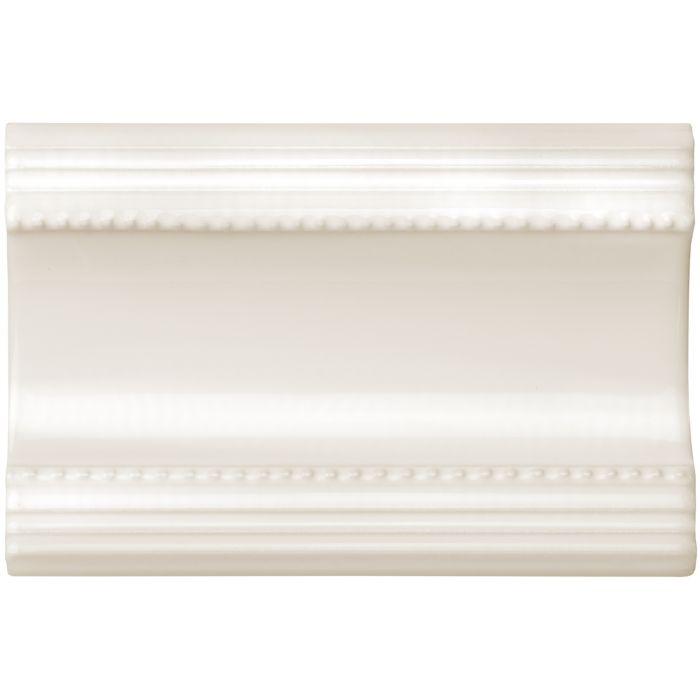 Vintage White Plain Cornice - Hyperion Tiles